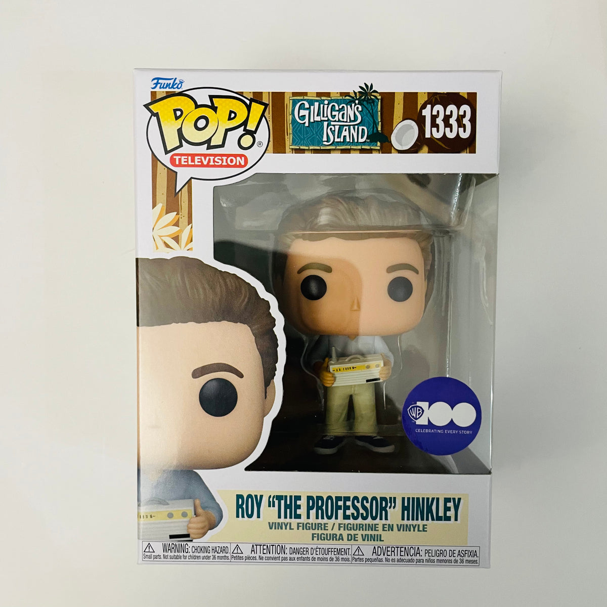 Funko POP! TV: Gilligan's Island #1333 Roy "The Professor" Hinkley w ...