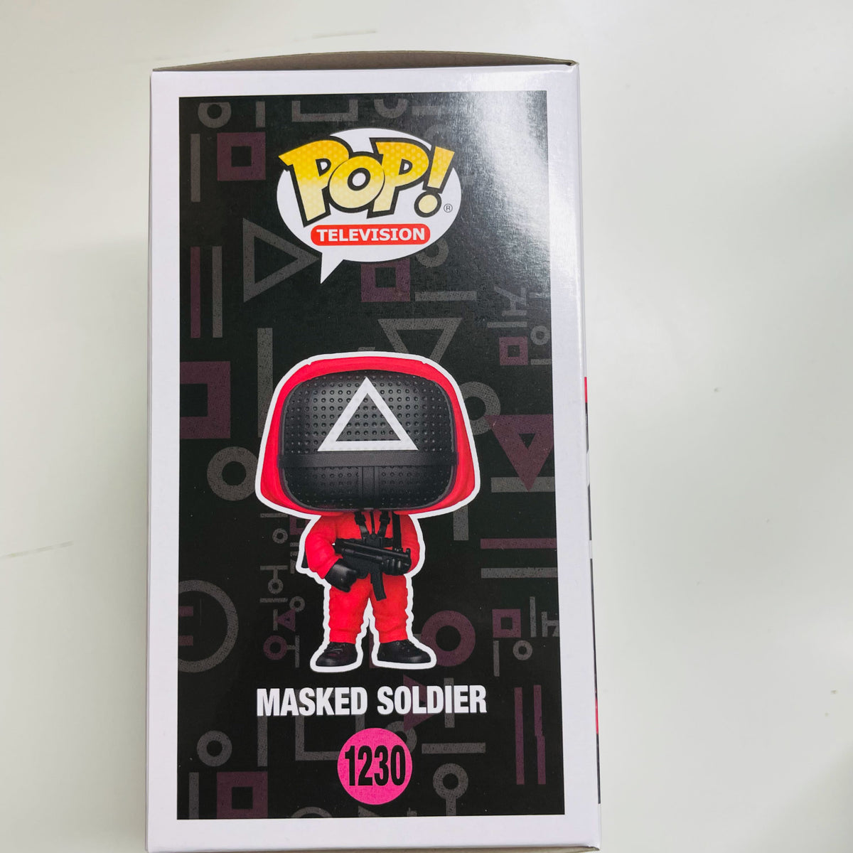 Funko Pop! TV: Squid Game #1230 - Masked Soldier Trinangle & Protector ...