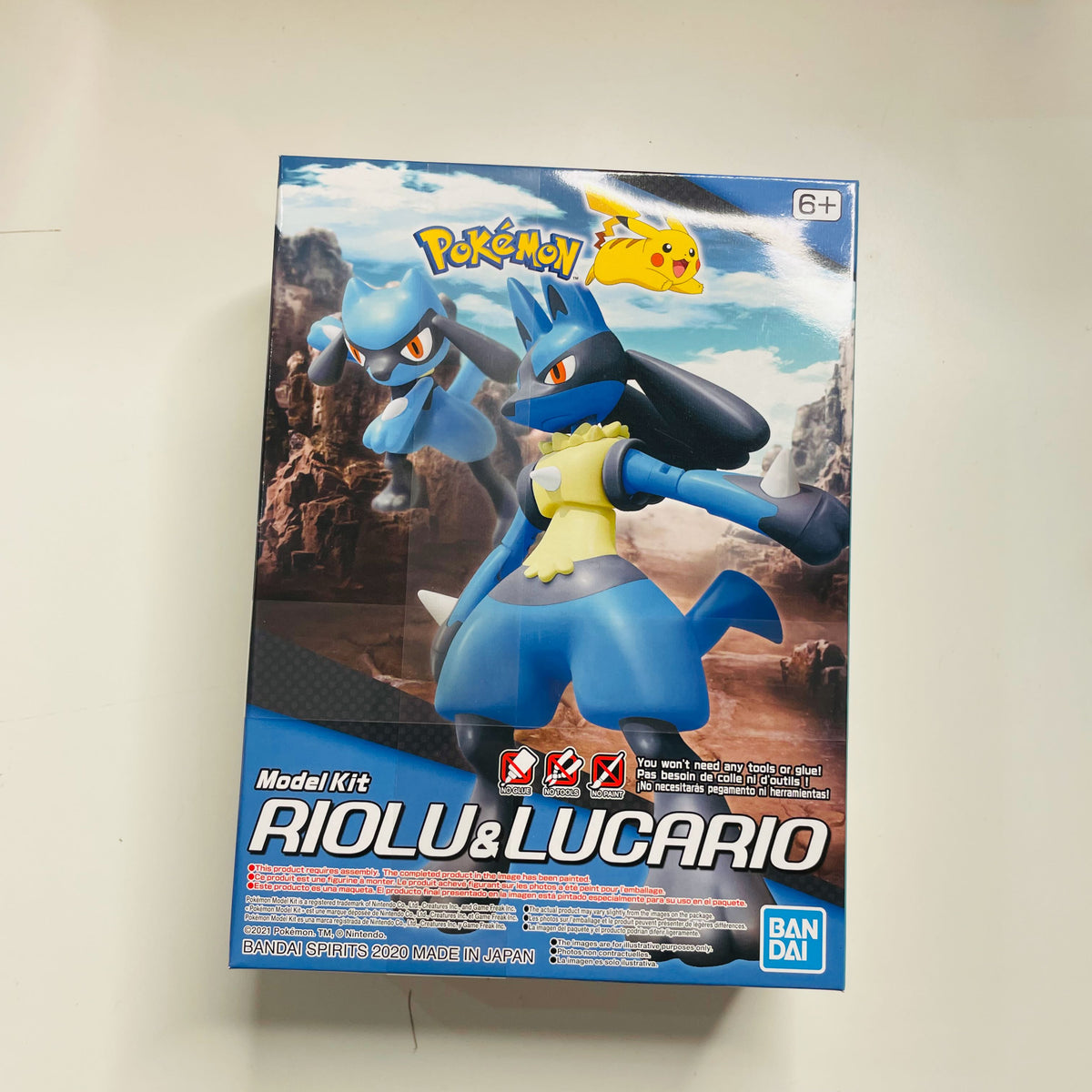 Pokemon Riolu and Lucario Model Kit – Yummy Boutique